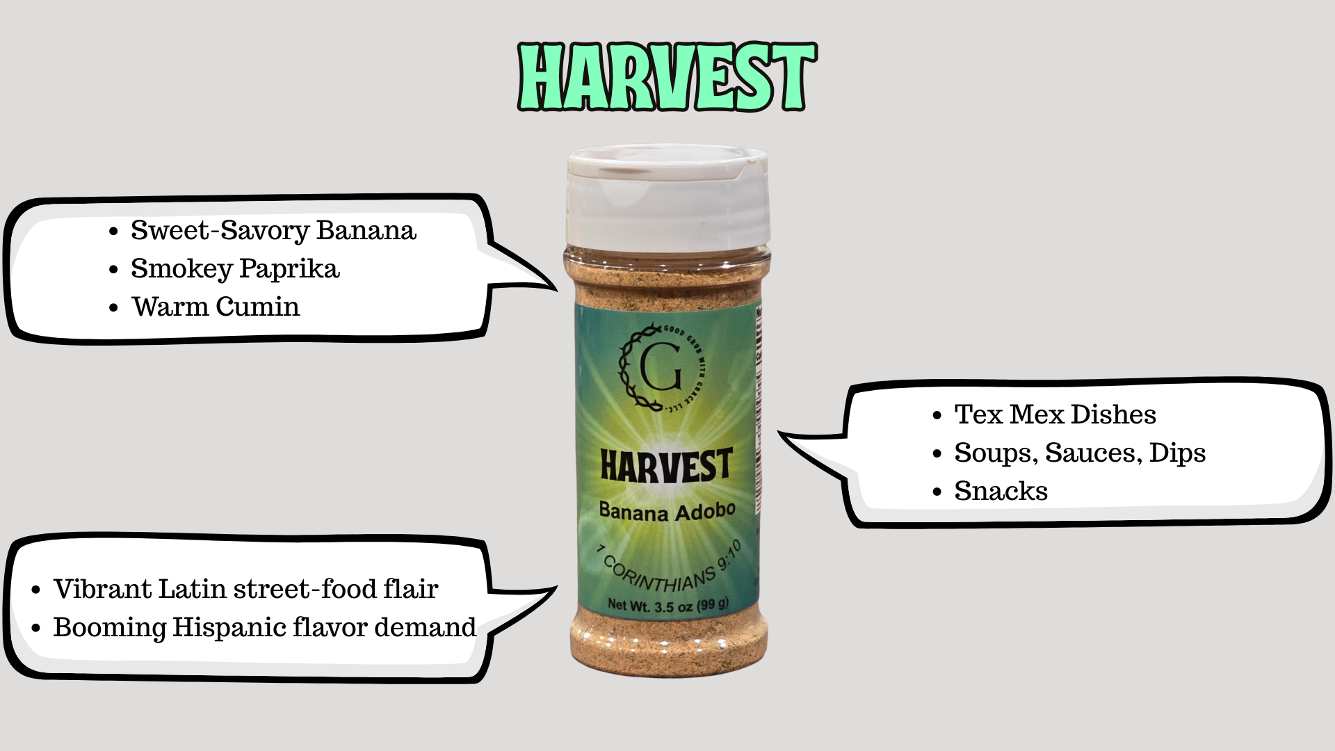 Harvest – Good Grub with Grace LLC.